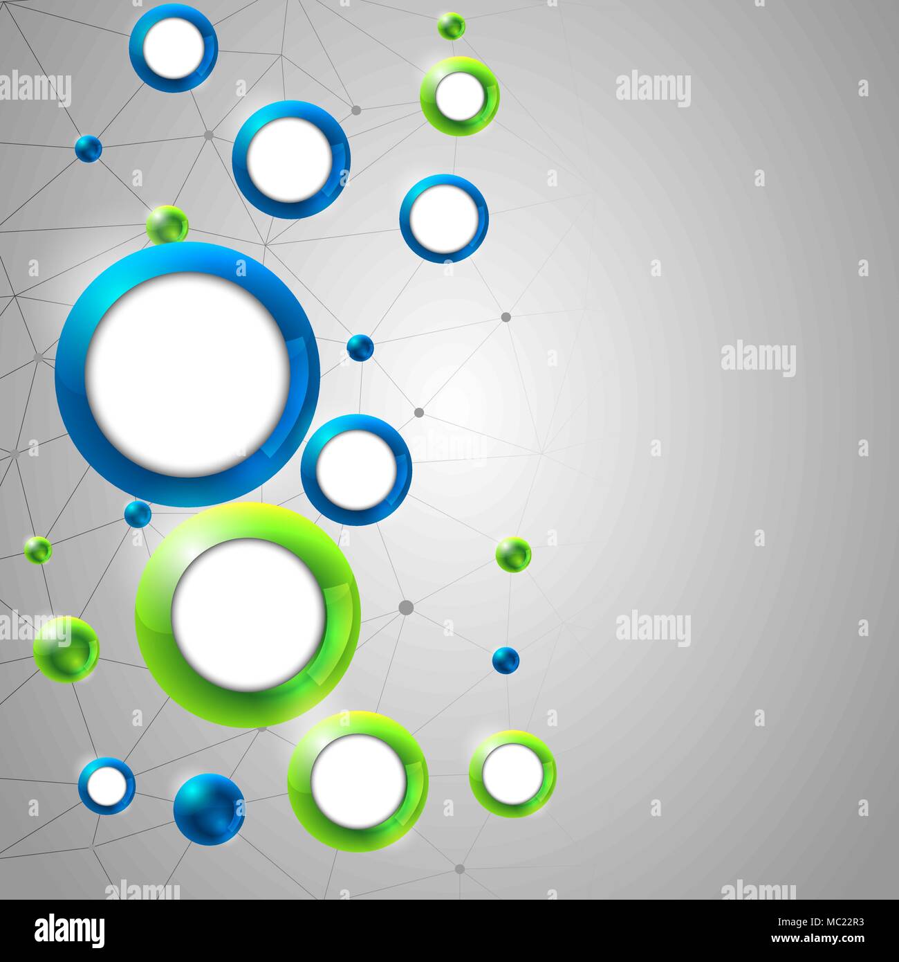 Connected spheres Stock Vector Images - Alamy