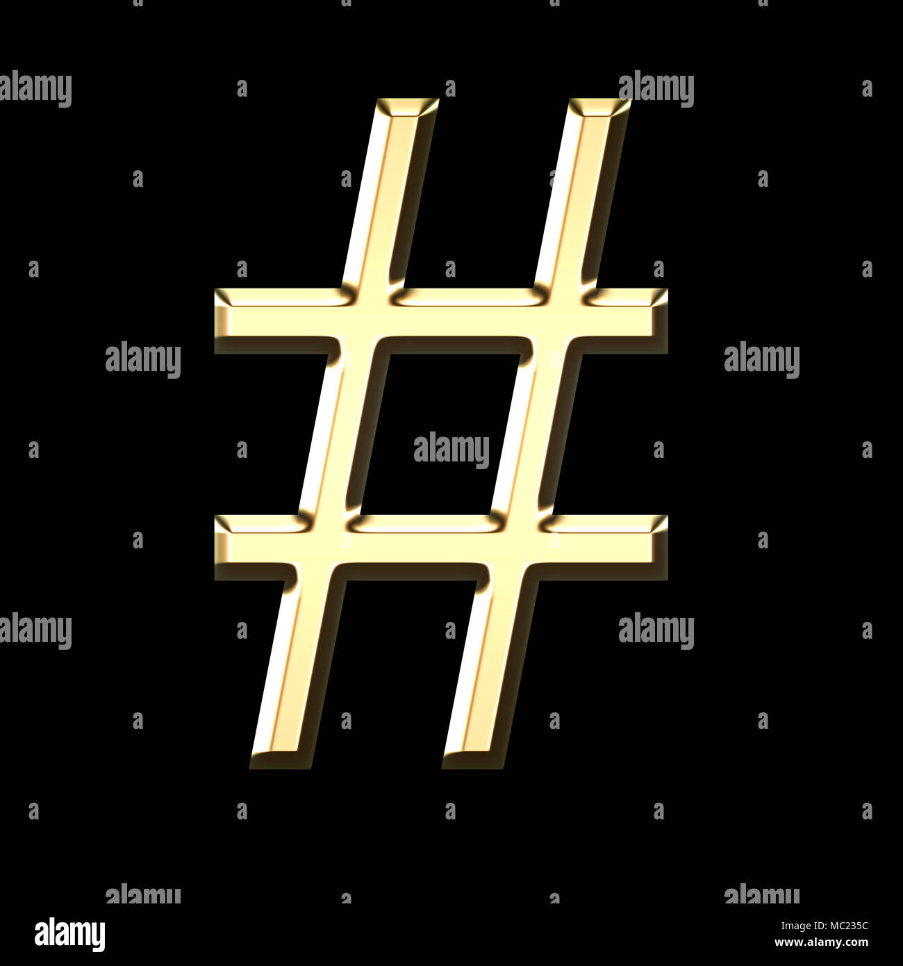 Illustration hashtag design black icon hi-res stock photography and ...