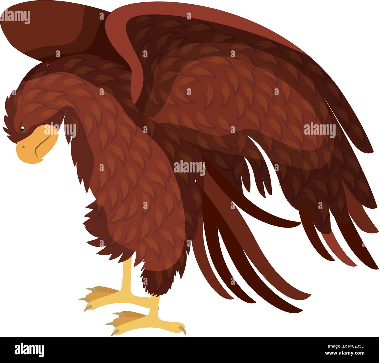attacking eagle wild icon Stock Vector Image & Art - Alamy