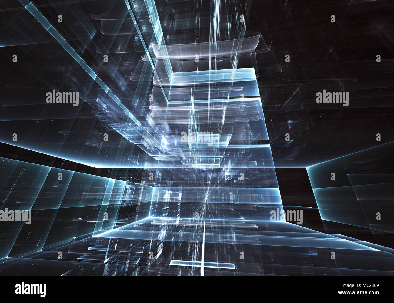 Abstract future technology background - computer-generated image ...