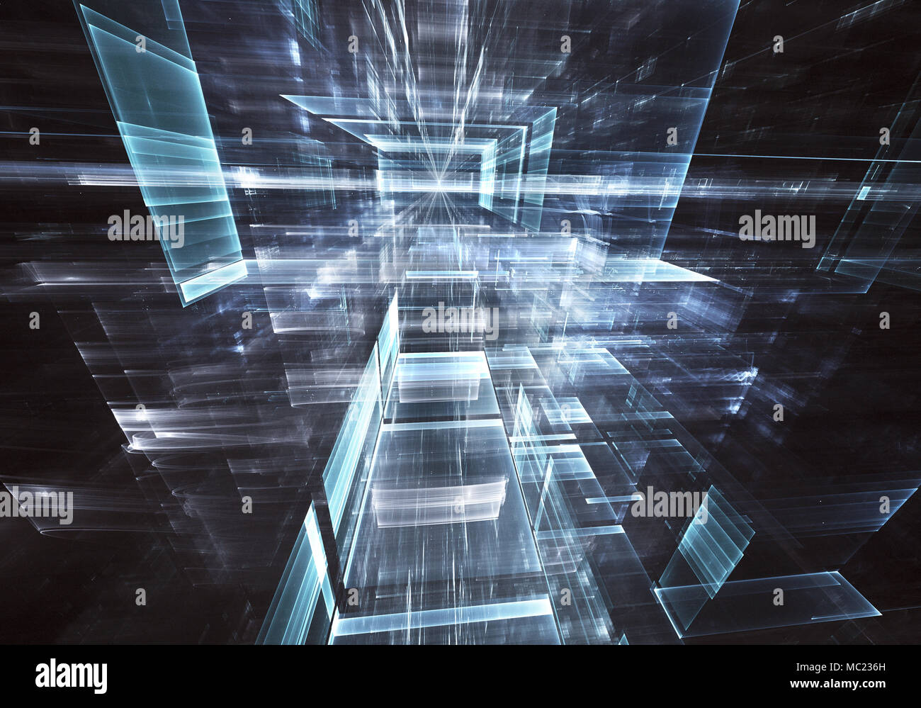 Abstract future technology background - computer-generated image ...