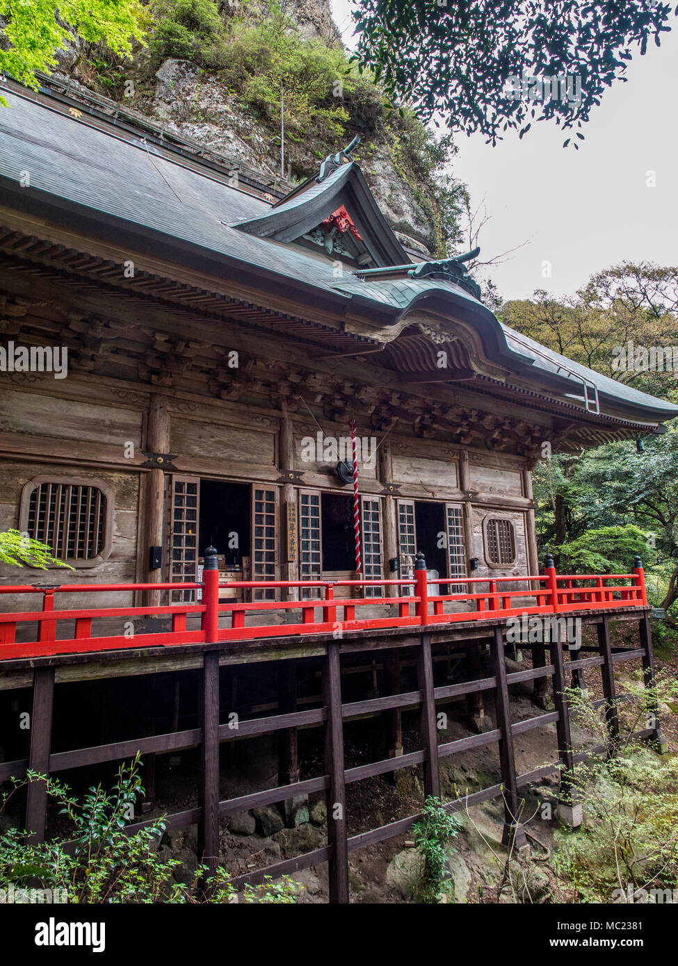 Okuno-In, Futagoji temple, Kunisaiki, Oita, Kyushu, Japan Stock Photo ...