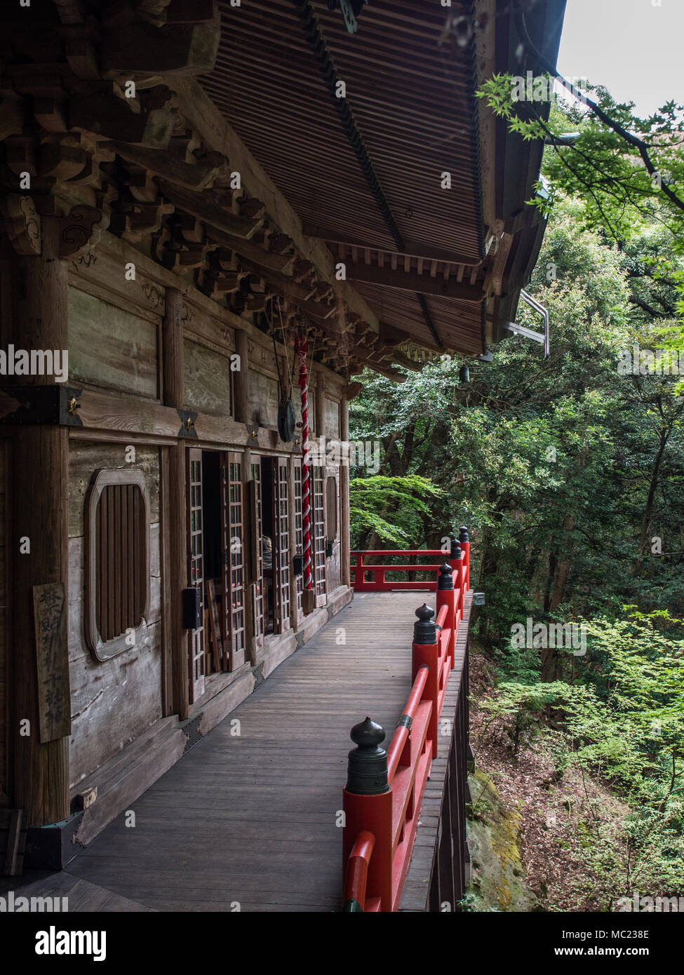 Okuno-In, Futagoji temple, Kunisaiki, Oita, Kyushu, Japan Stock Photo ...