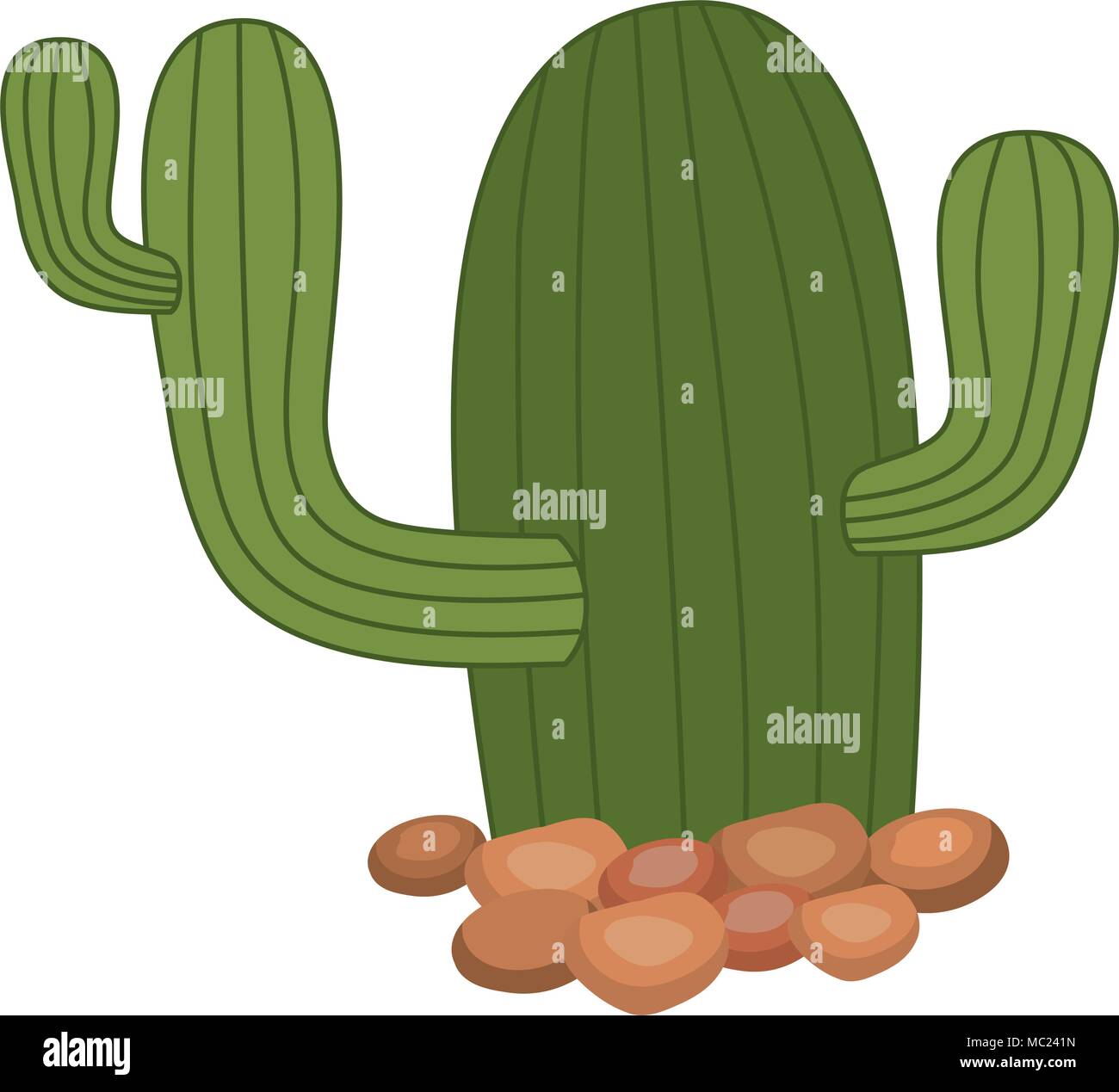 cactus nopal natural icon Stock Vector Image & Art - Alamy