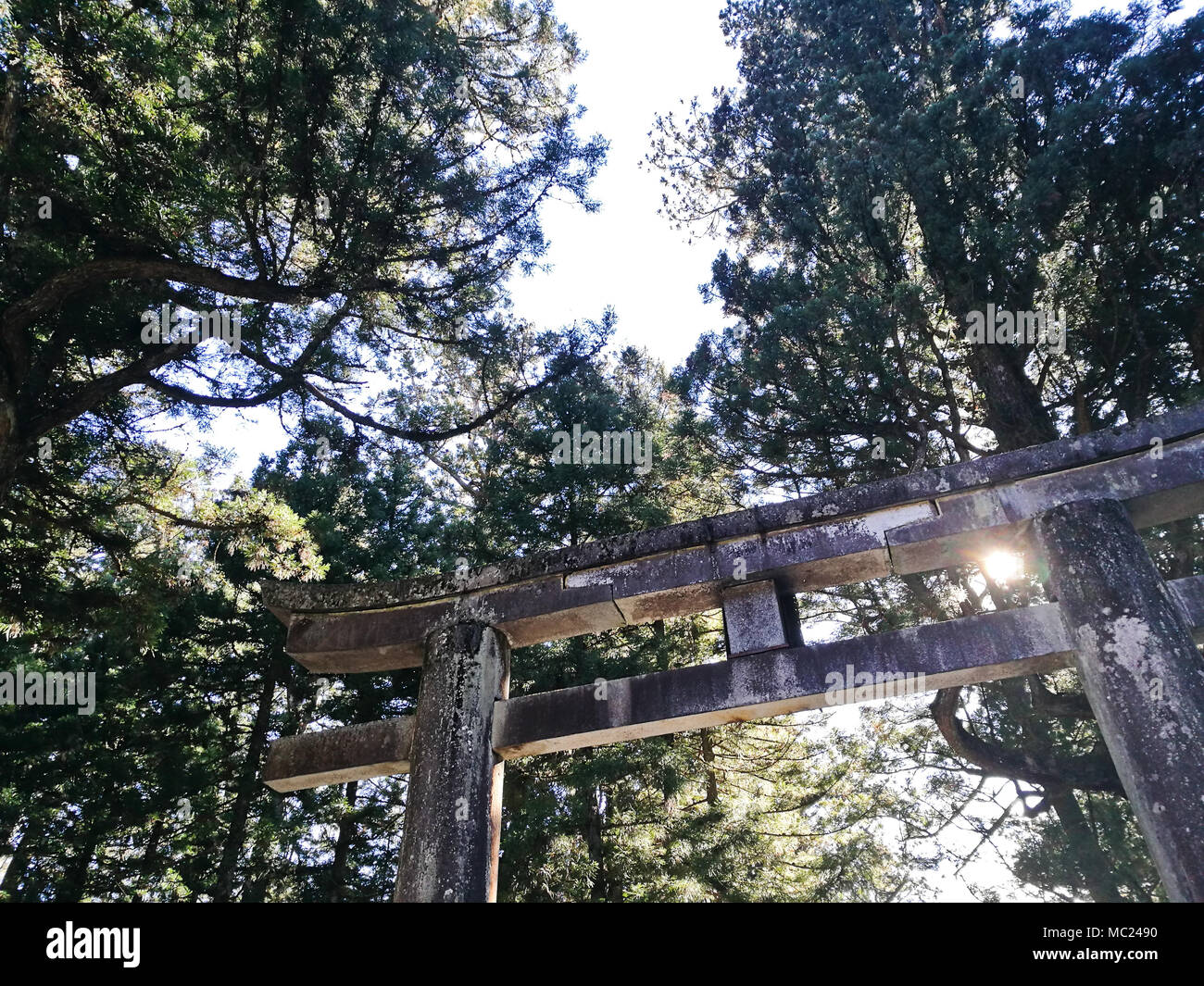 Sacred vintage old temple gate in Nara city in Japan Stock Photo - Alamy