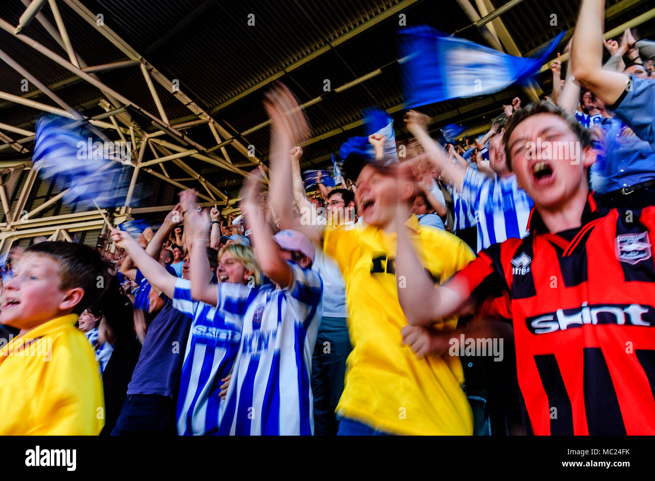 Brighton hove albion fans division hi-res stock photography and images ...