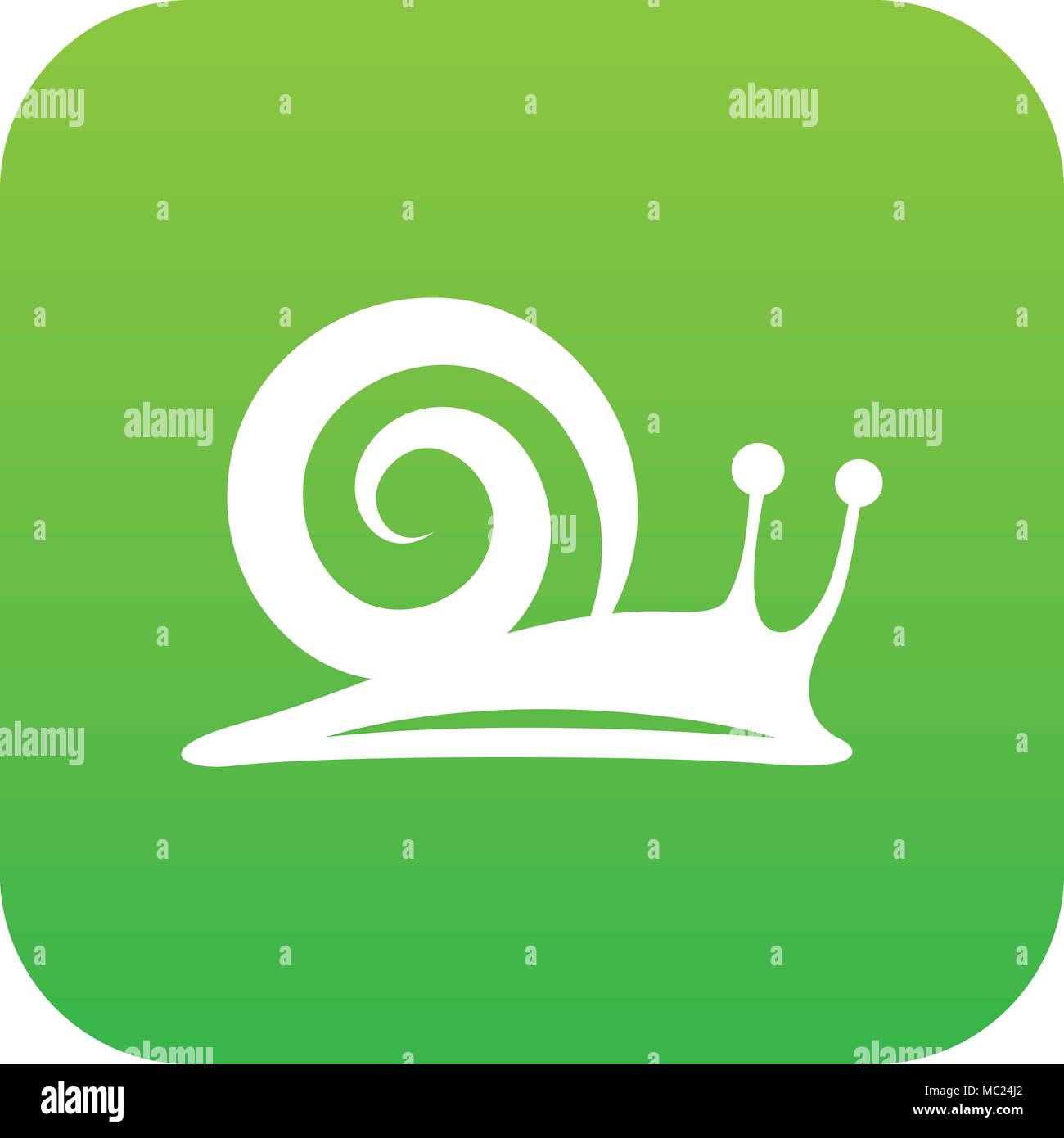 Big garden snail Stock Vector Images - Alamy