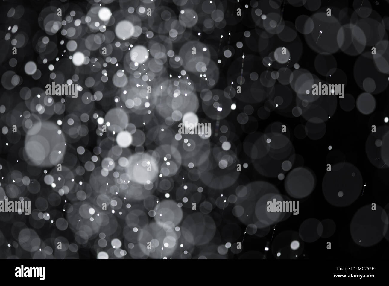 Abstract silver bokeh Stock Photo - Alamy