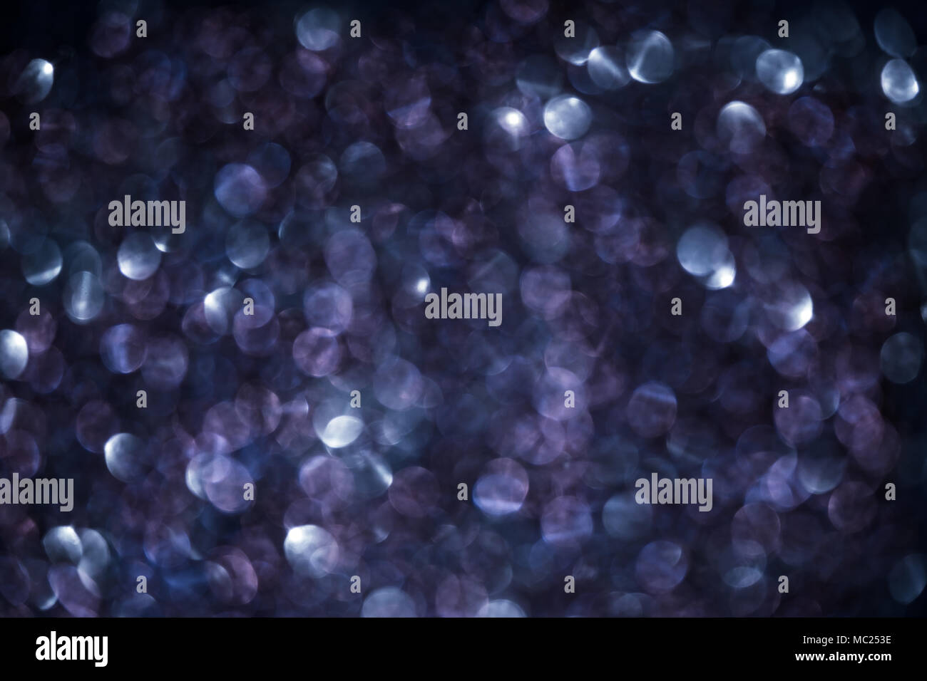 Abstract silver bokeh Stock Photo - Alamy