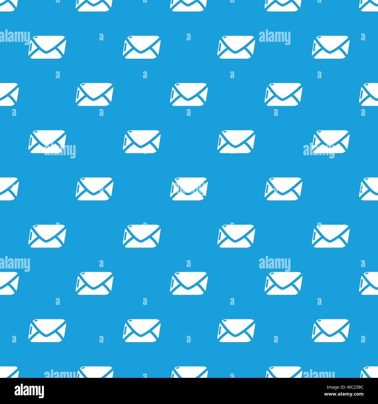 Mail pattern vector seamless blue Stock Vector Image & Art - Alamy