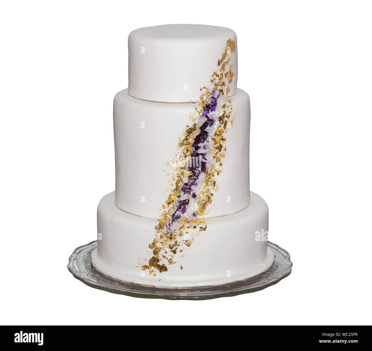 White cake isolated Stock Photo - Alamy