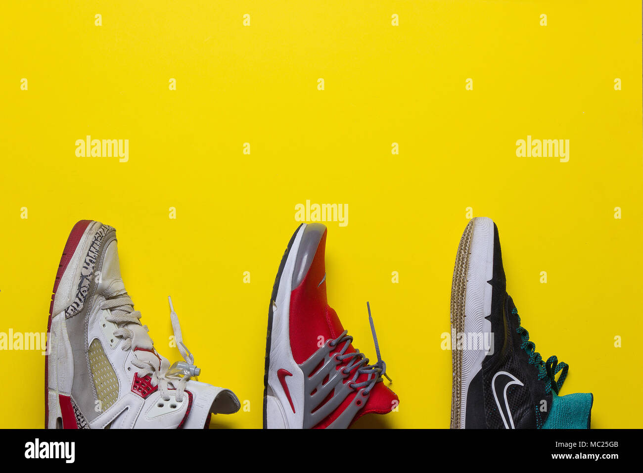 Sneakers collection hi-res stock photography and images - Alamy