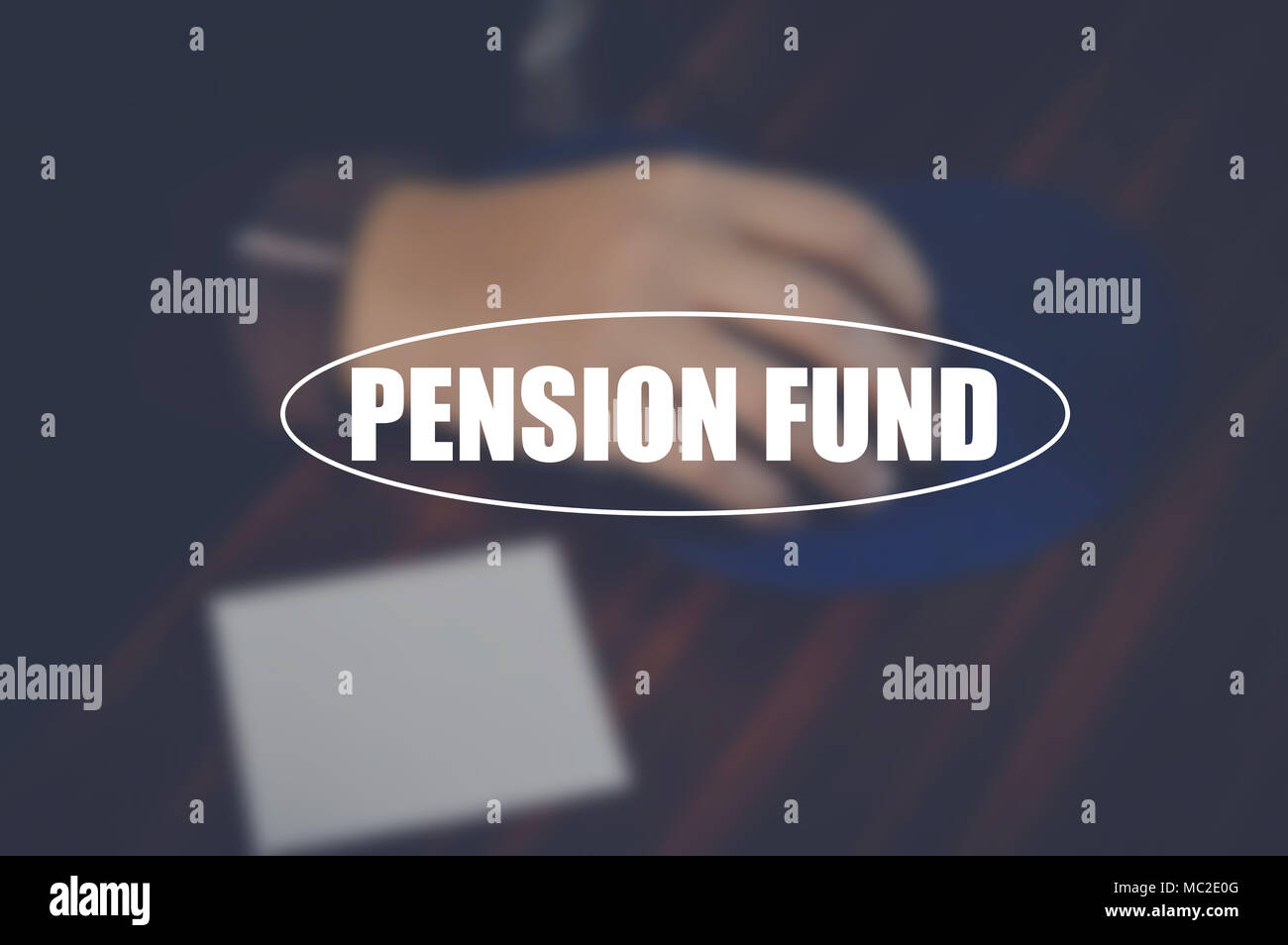 Pension fund for old age and savings hi-res stock photography and ...