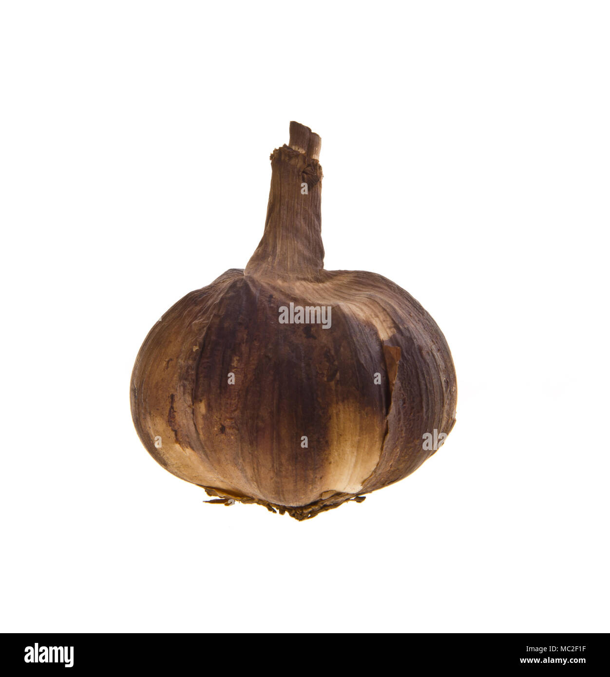 Garlic. Bulb / Head of garlic on background Stock Photo - Alamy