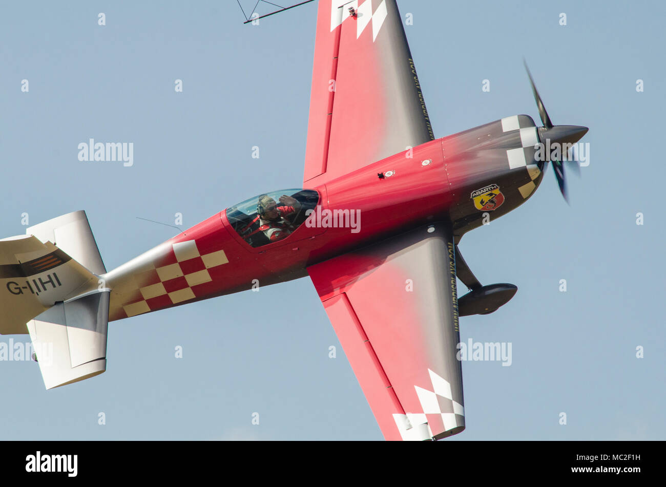 Extra 330SC G-IIHI flown by Mark Jefferies, nine times British ...