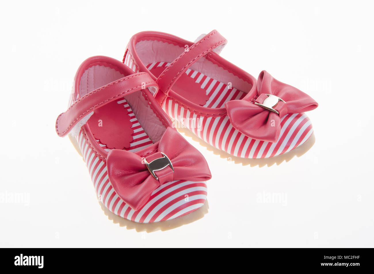 shoe or beautiful little girl shoes on a background Stock Photo - Alamy