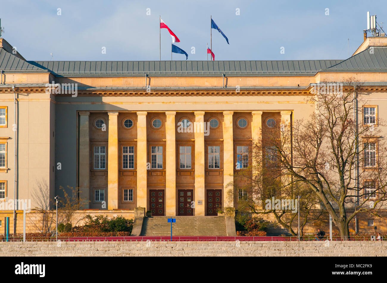 Government building of Lower Silesia in Wroclaw, Poland 2018 Stock ...