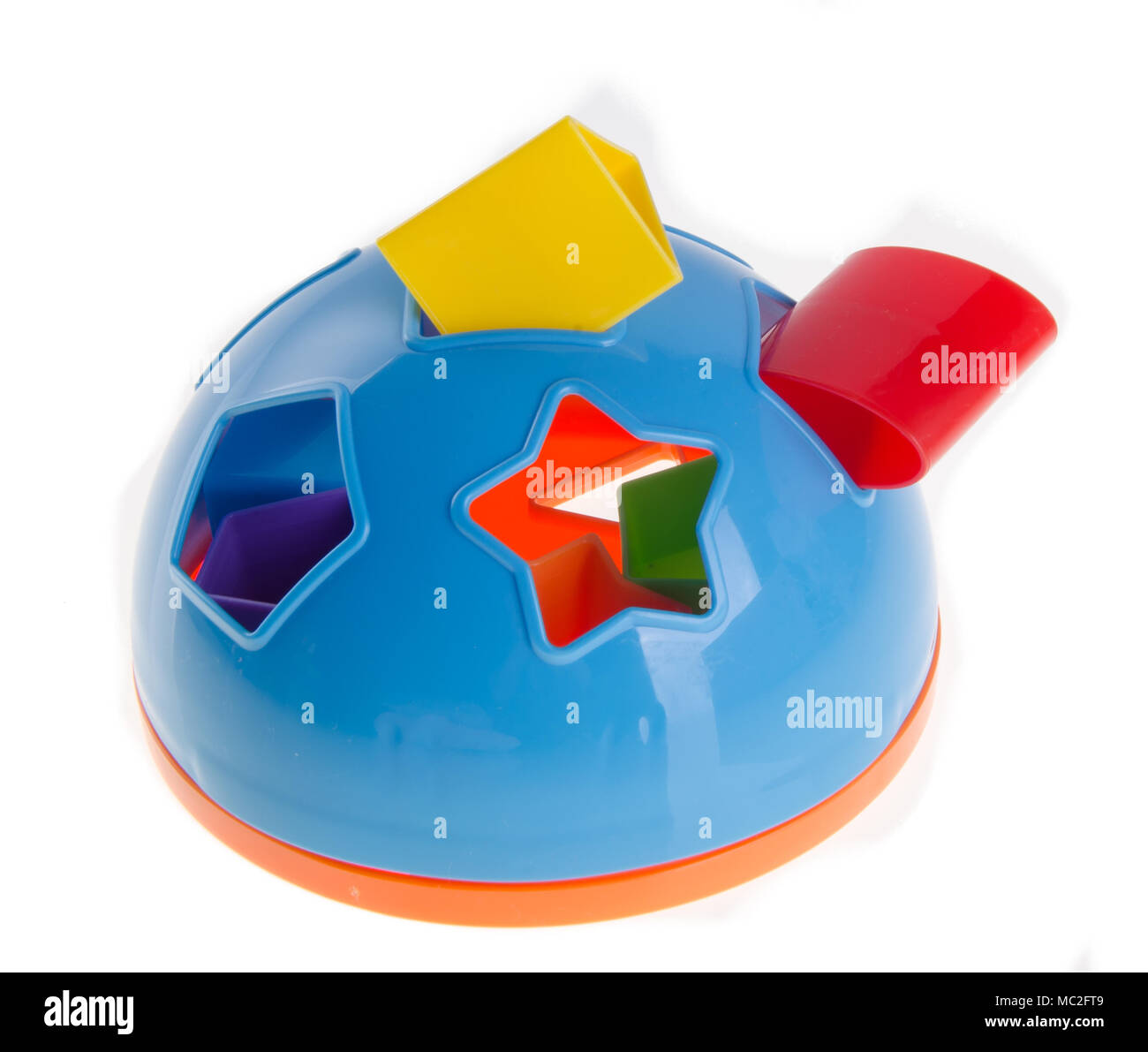 Shape Sorter. Childs toy shape sorter on background Stock Photo - Alamy