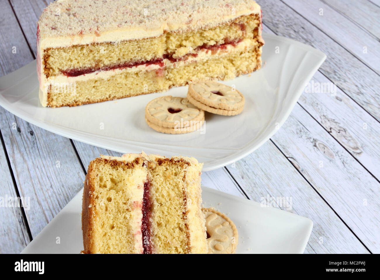 Delicious home made desserts Stock Photo - Alamy