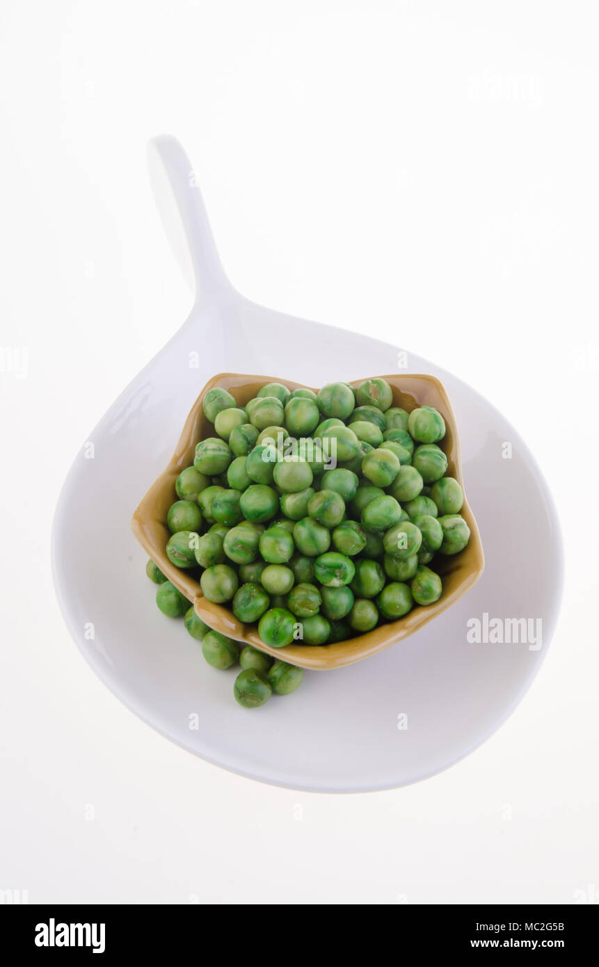 Green peas on the palm hi-res stock photography and images - Alamy