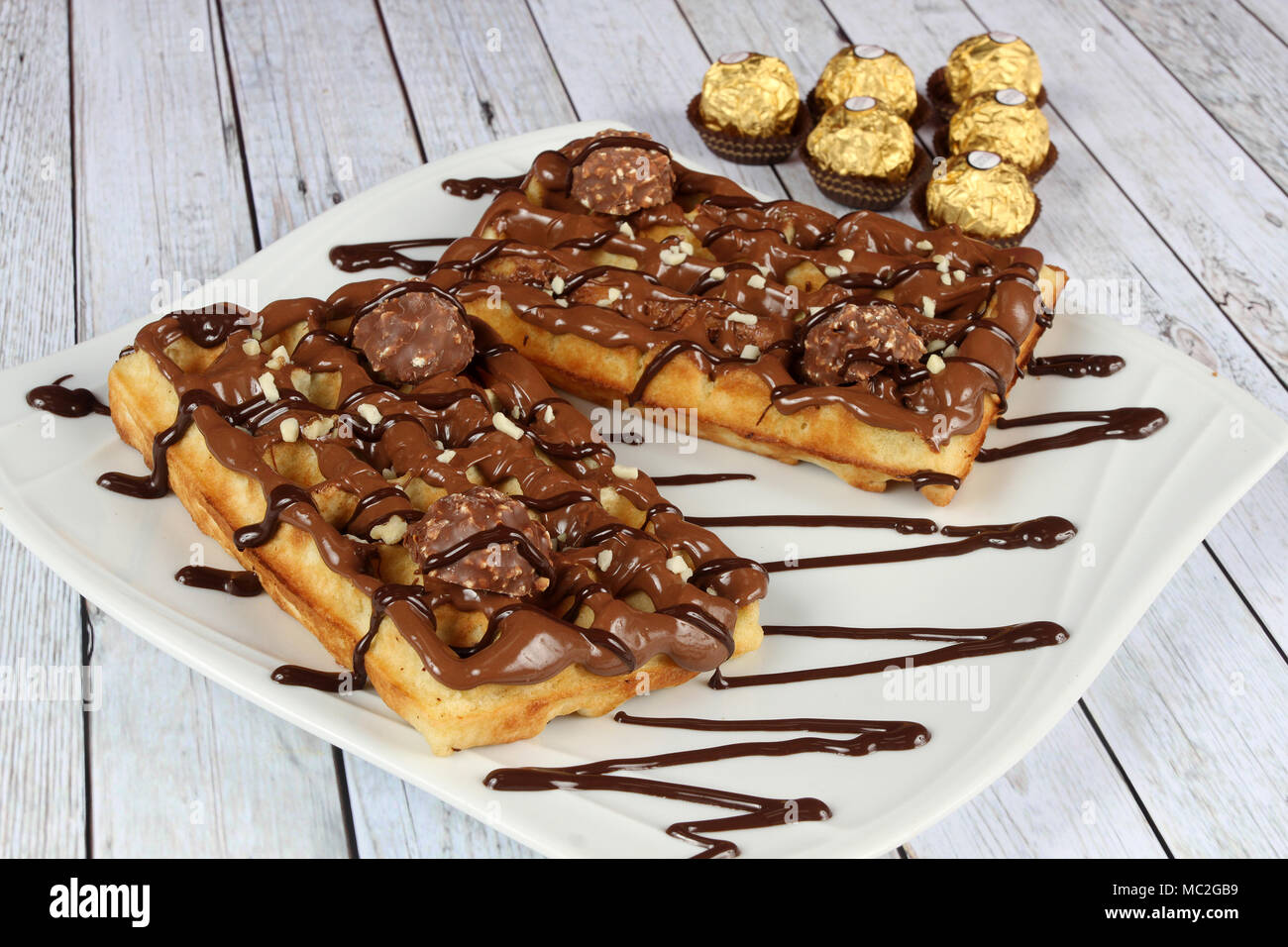 Delicious home made desserts Stock Photo - Alamy