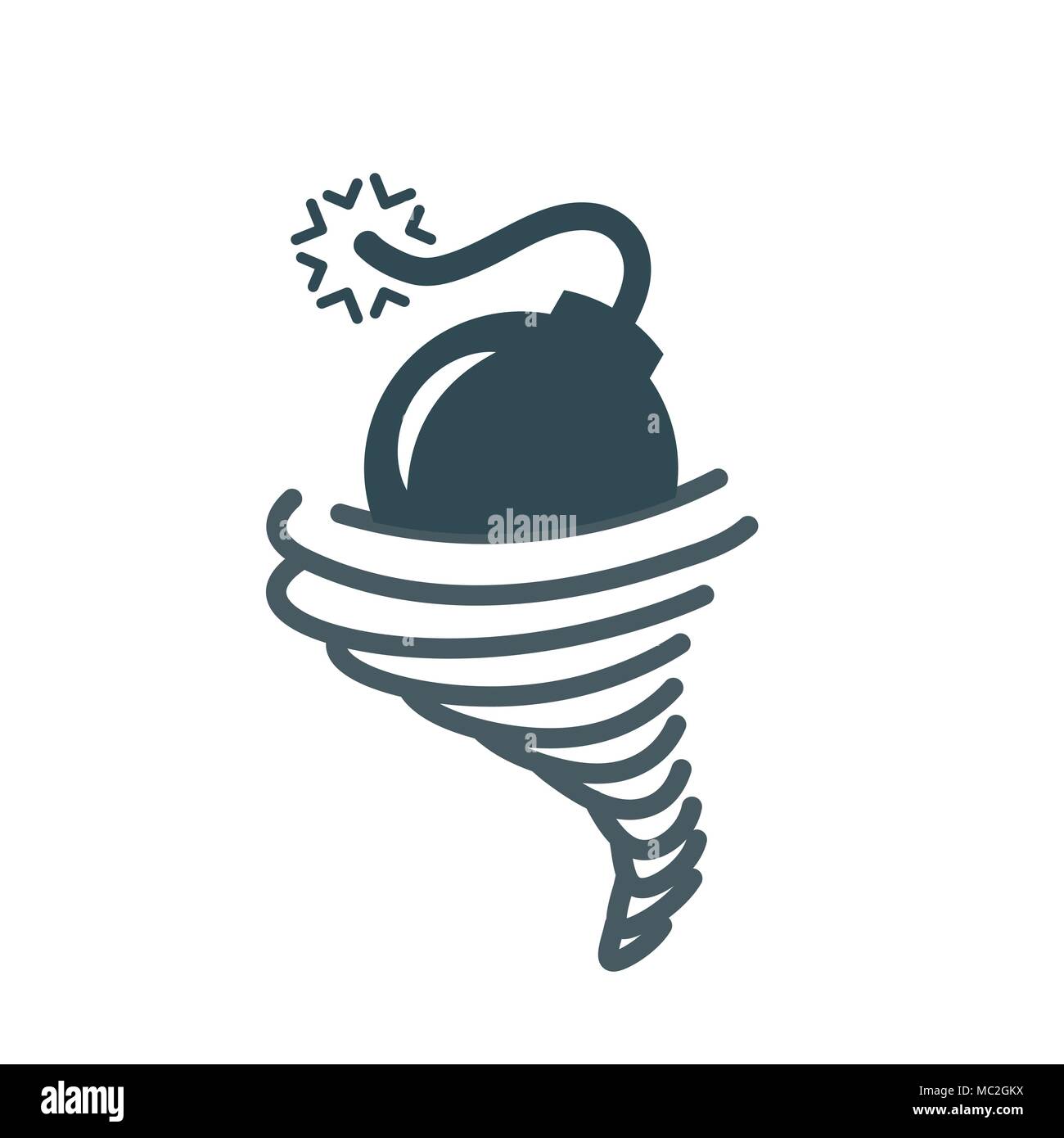 Cyclones Stock Vector Images - Alamy