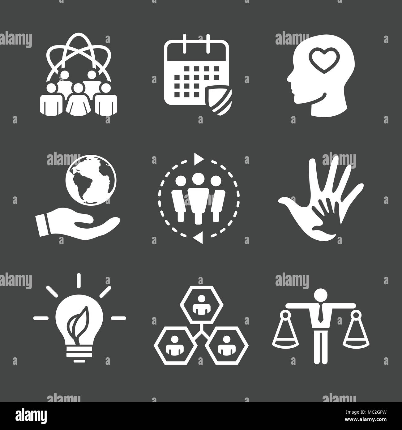 Social responsibility solid icon set hi-res stock photography and ... Social responsibility solid icon set hi-res stock photography and ...