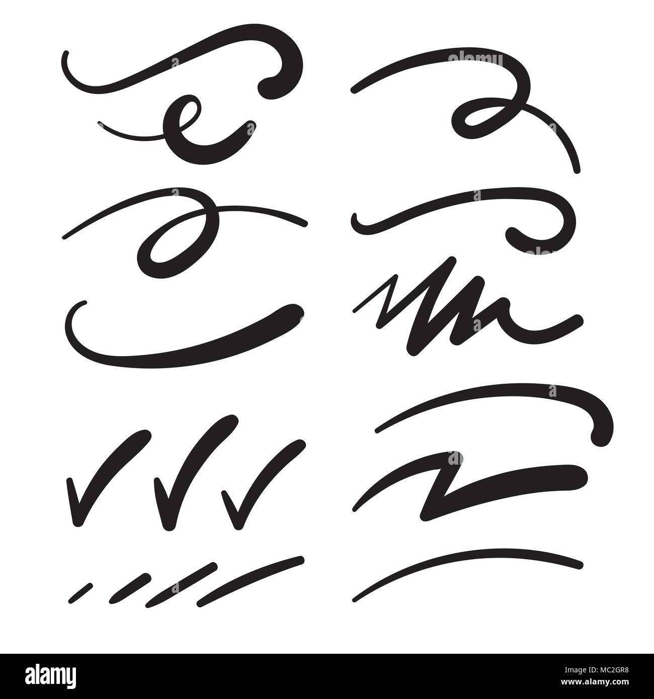 Squiggly line sign hi-res stock photography and images - Alamy