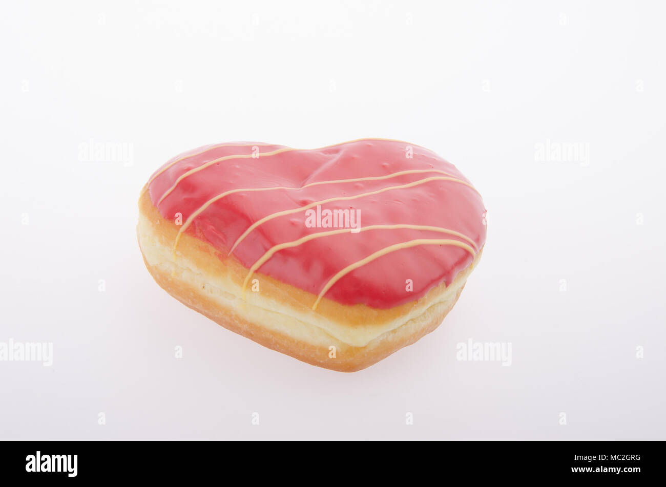 Donut, Heart Shaped Pastry on the background Stock Photo - Alamy