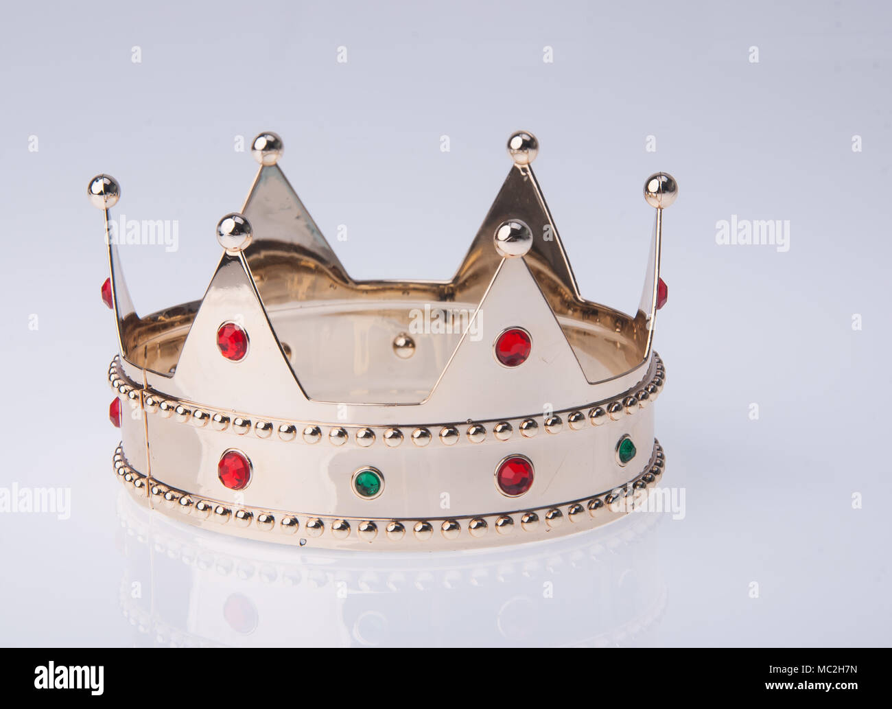 Crown. Gold crown on the background Stock Photo - Alamy