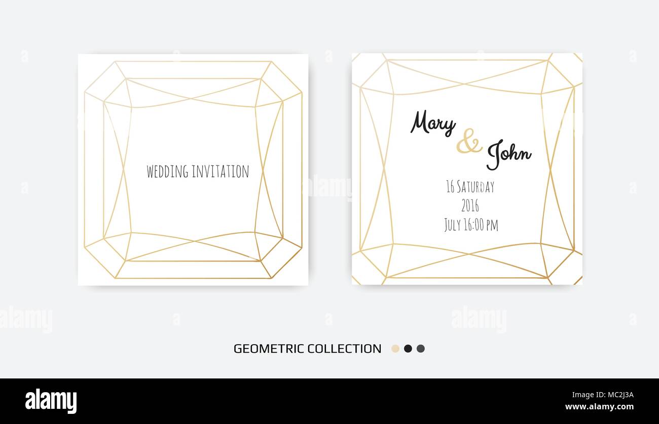 Modern Invitation Border