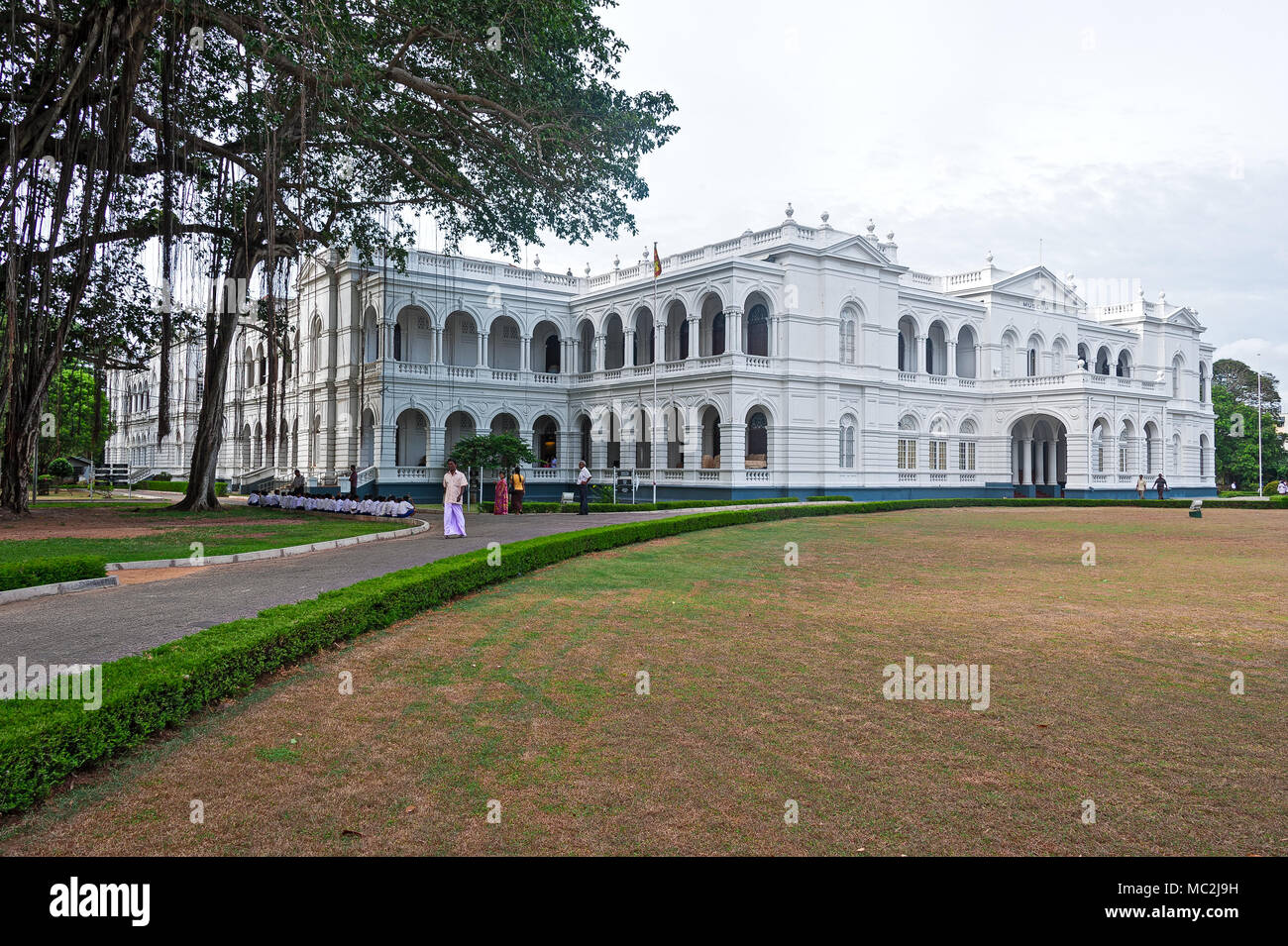 The National Museum of Colombo, the largest in Sri Lanka. represents ...