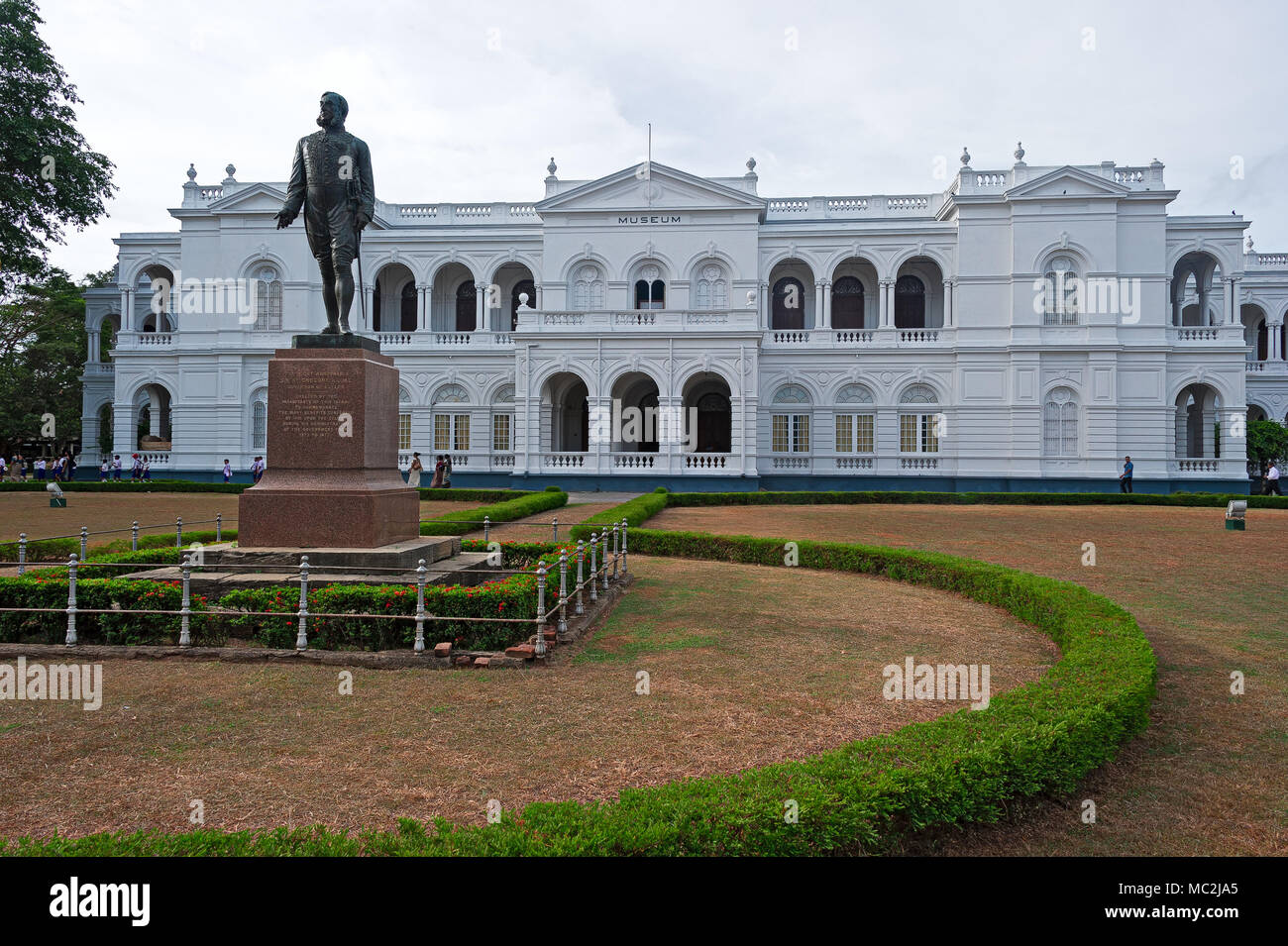 The National Museum of Colombo, the largest in Sri Lanka. represents ...