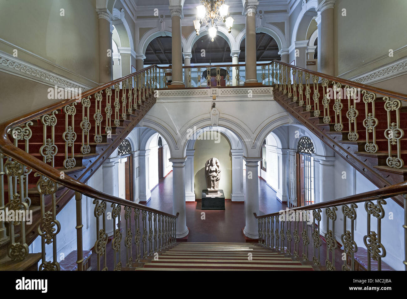 The National Museum of Colombo, the largest in Sri Lanka. represents ...