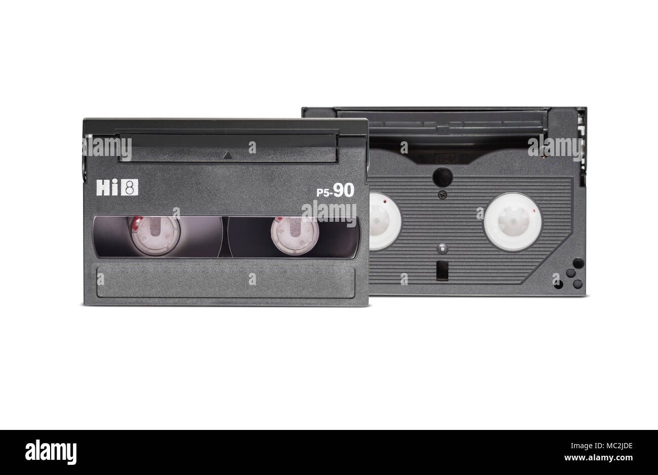 mini DV cassette isolated on white background Stock Photo - Alamy