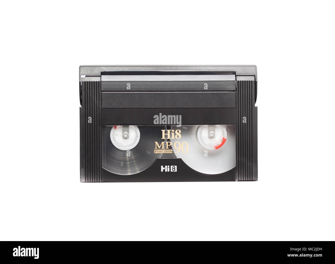 mini DV cassette isolated on white background Stock Photo - Alamy