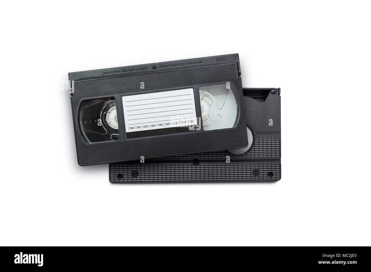 Vhs tape recording Cut Out Stock Images & Pictures - Alamy