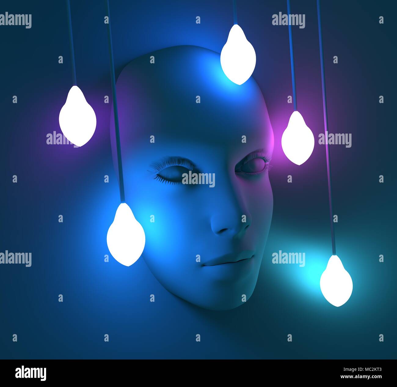 Human face mask Stock Photo - Alamy