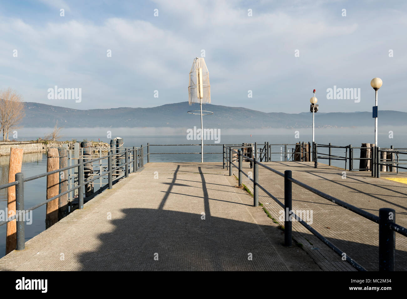 lake landing stage Stock Photo - Alamy