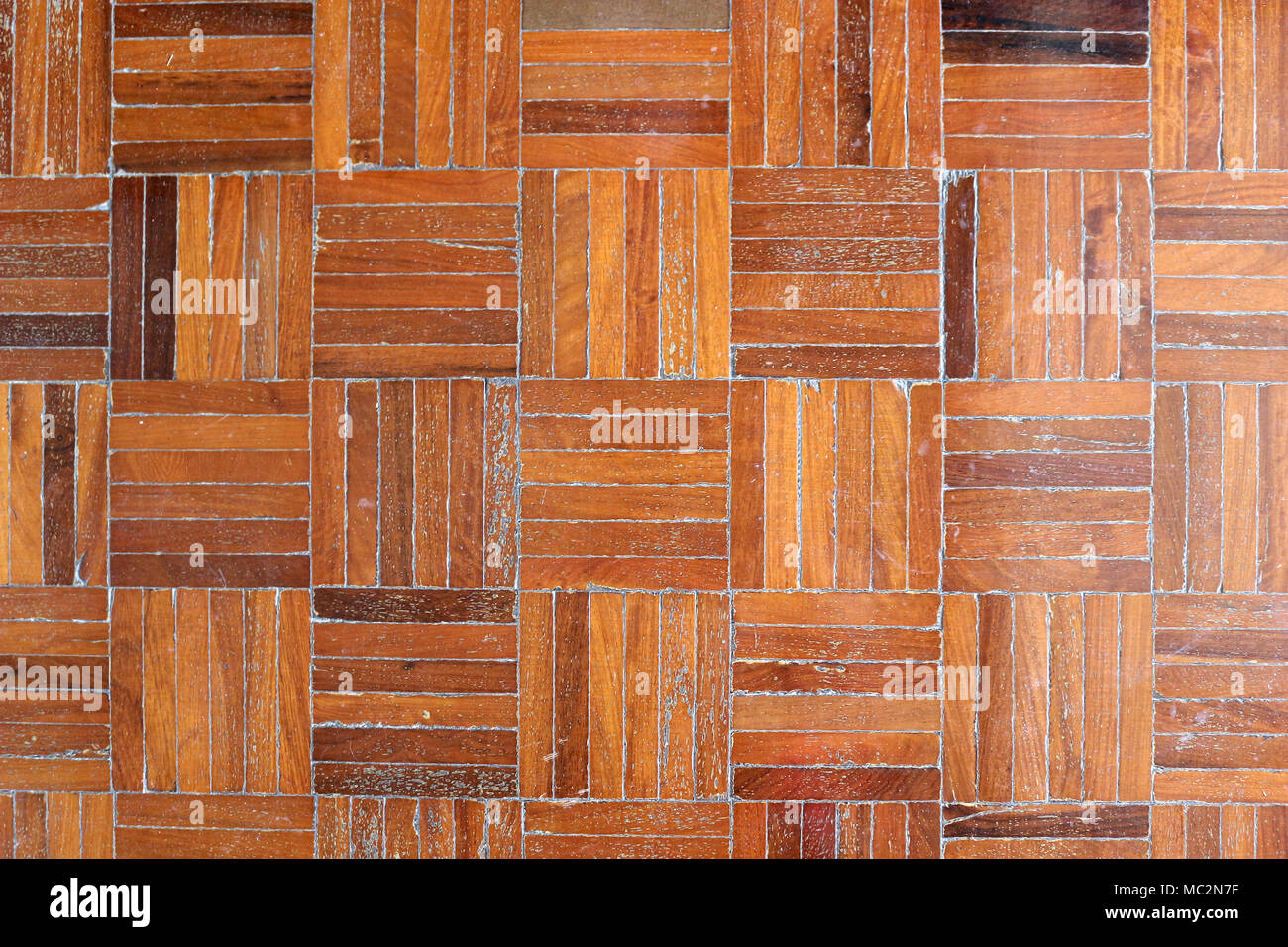 Beautiful pattern of brown many wooden parquetry Stock Photo - Alamy