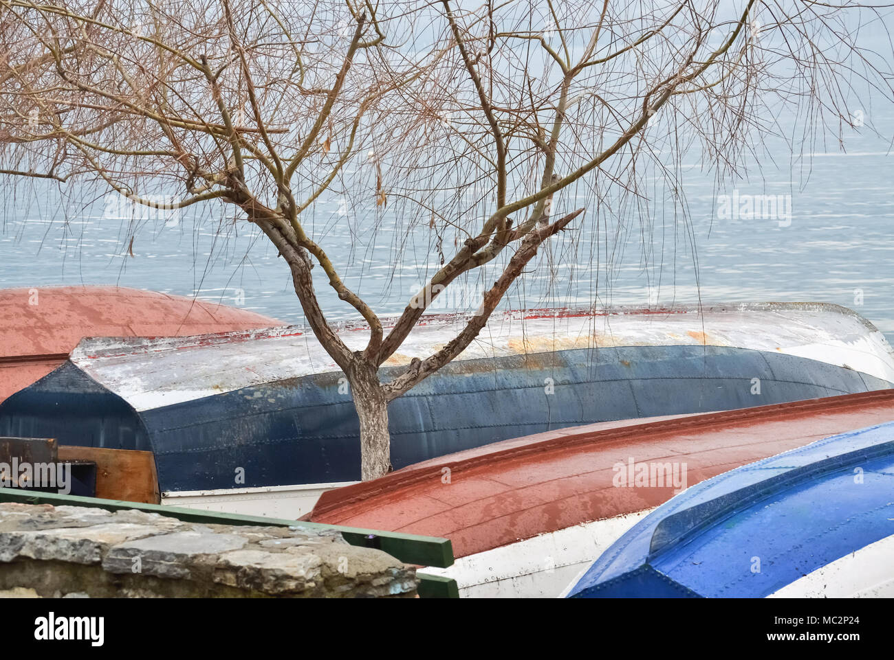 Several small rowing boats hi-res stock photography and images - Alamy