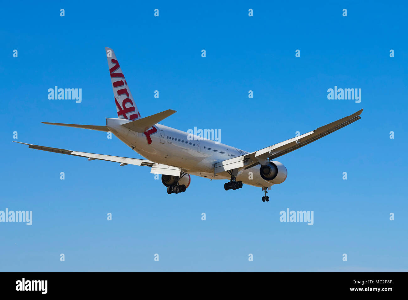Virgin australia boeing 777 300 hi-res stock photography and images - Alamy
