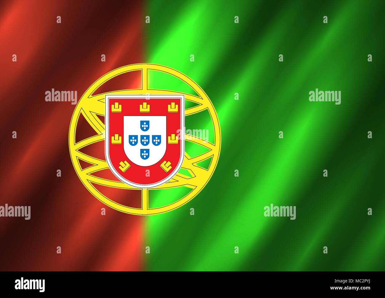 Portugal flag background Stock Vector Image & Art - Alamy