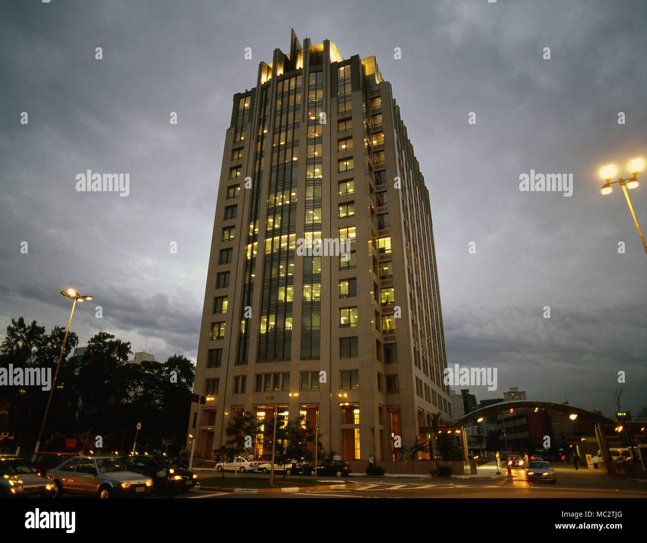 Birmann Building, Faria Lima Avenue, Pinheiros, Sao Paulo, Brazil Stock ...