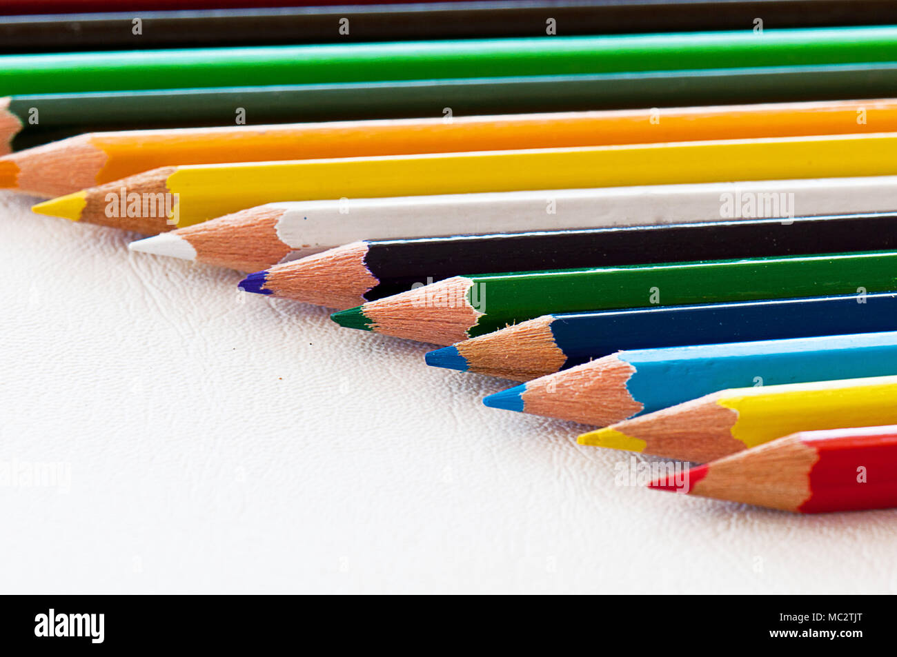 group of pencils of coloring Stock Photo - Alamy