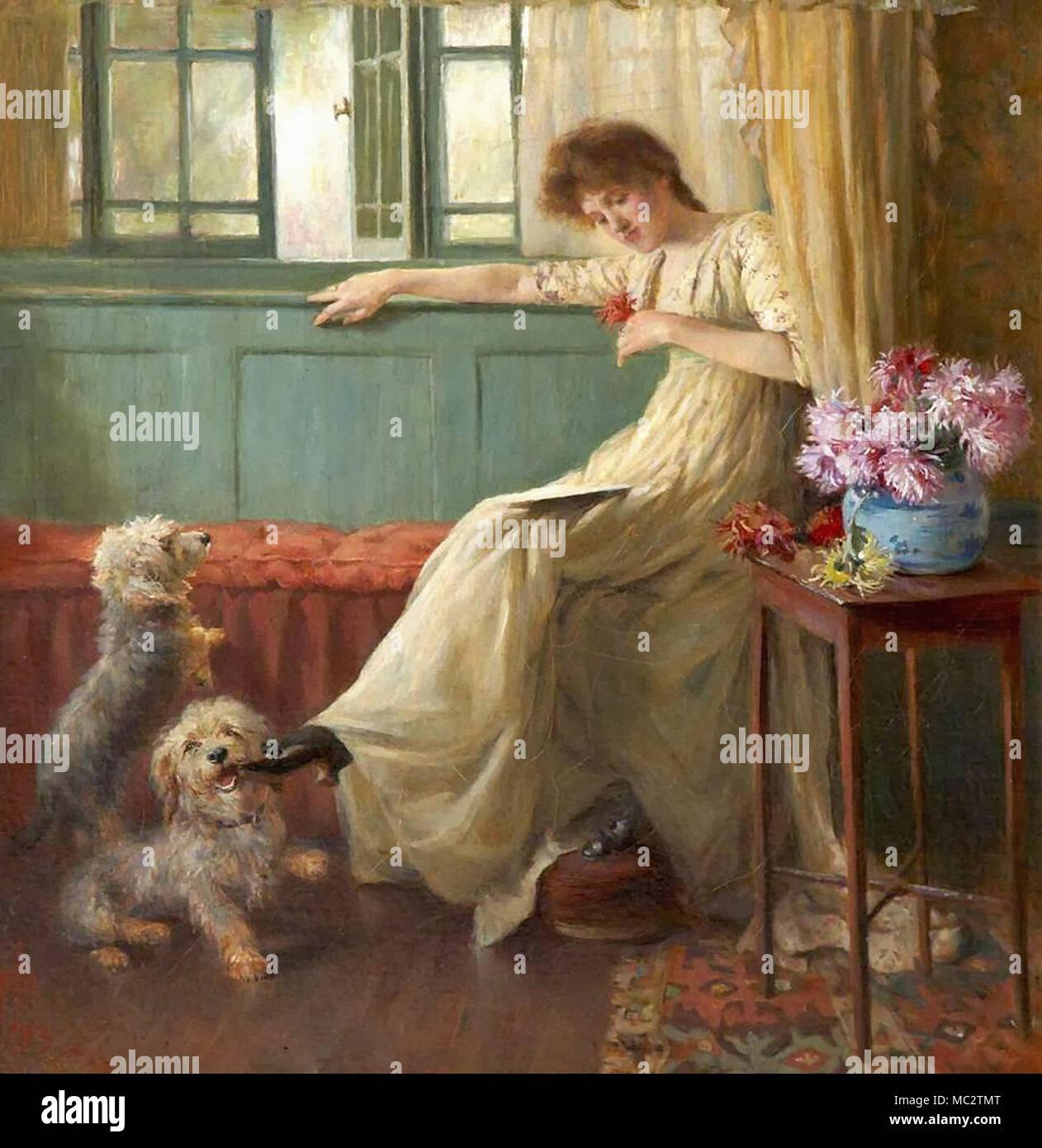 Baird Nathaniel Hughes John - a Dainty Morsel Stock Photo - Alamy