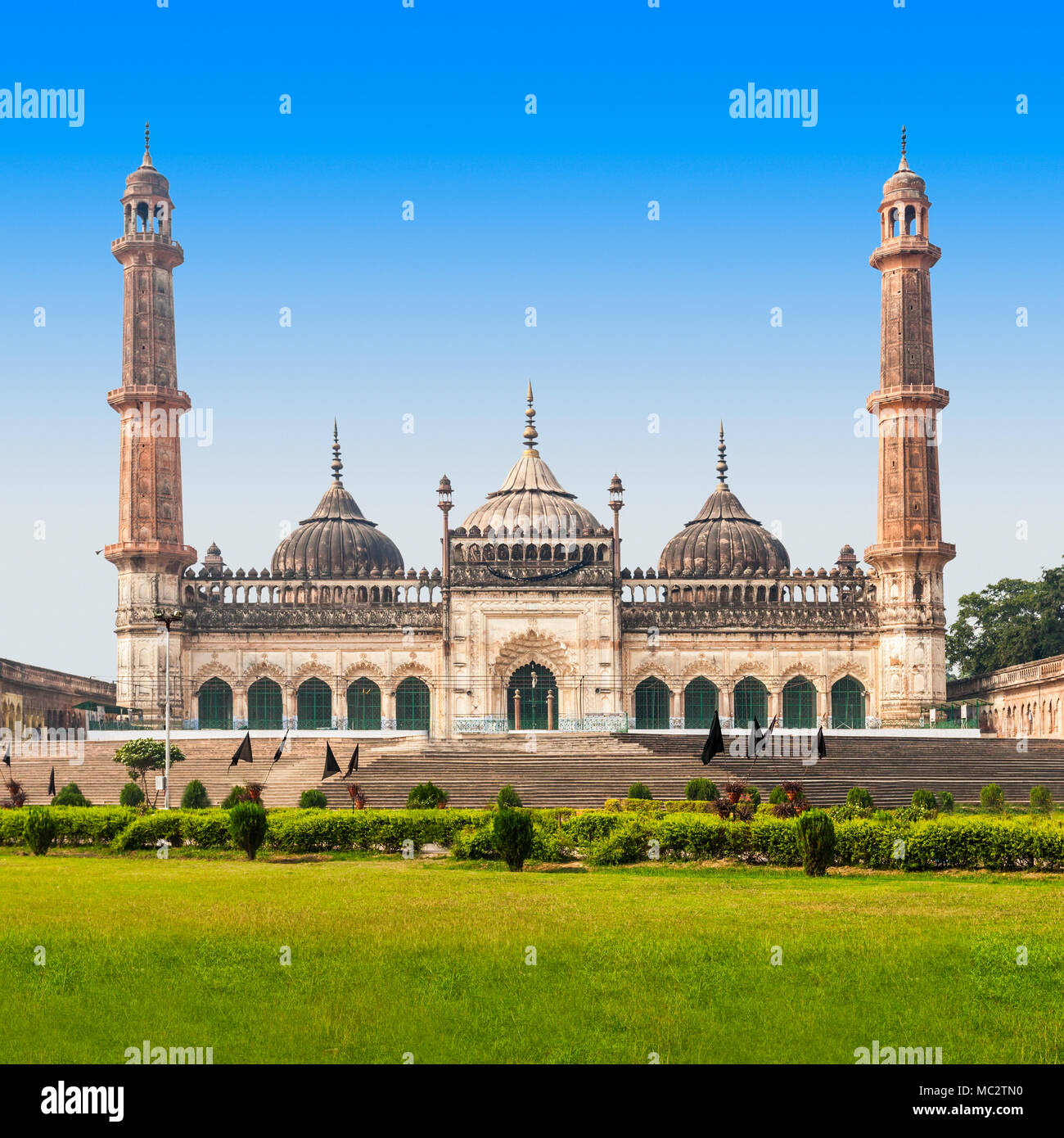 The Asfi Mosque, located near the Bara Imambara in Lucknow, India Stock ...