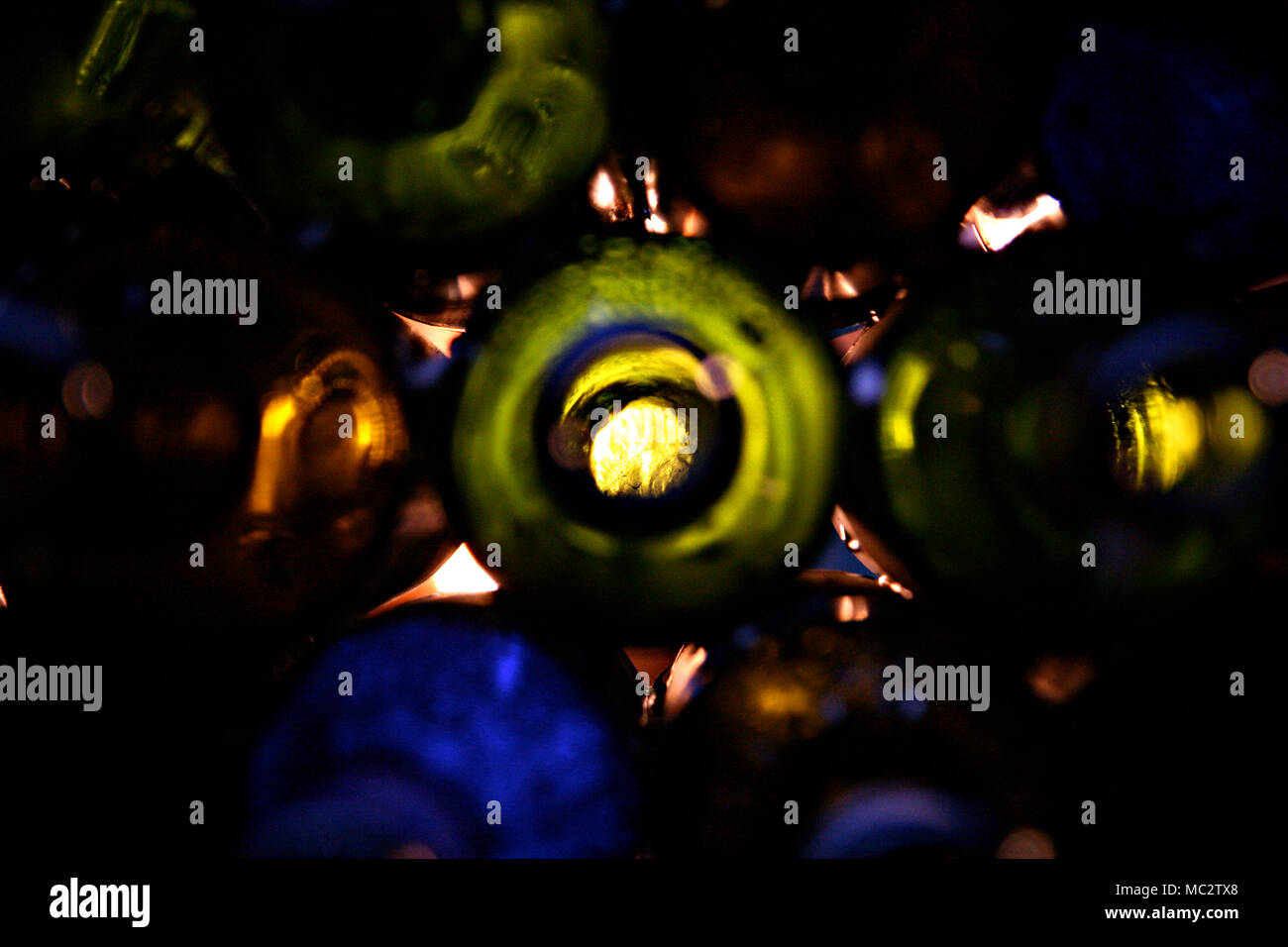 Multiple wine bottle Stock Photo - Alamy