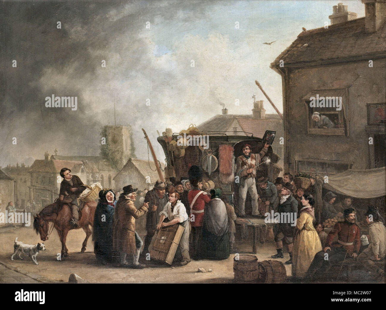 Peddler, 19th century hi-res stock photography and images - Alamy