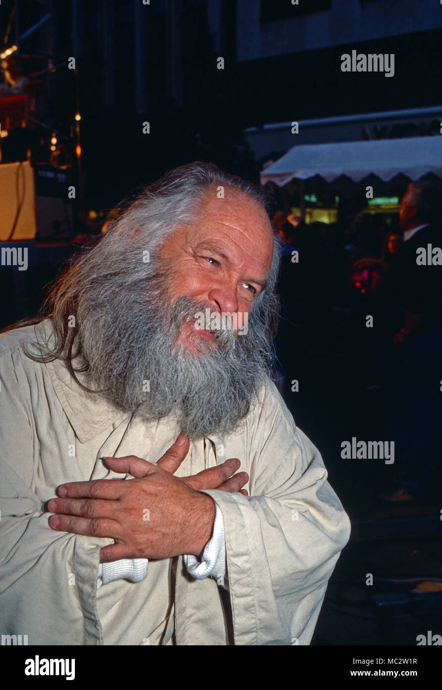 Vater Dan Kelly, Oberhaupt der Kelly Family, nach einem Auftritt in ...